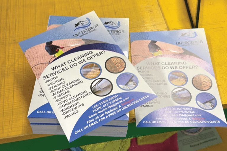 A5 Flyers & Leaflets-150gsm silk – printing house