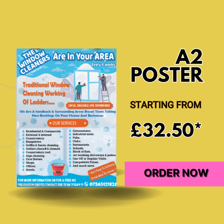 A2 Poster (Paper) – printing house